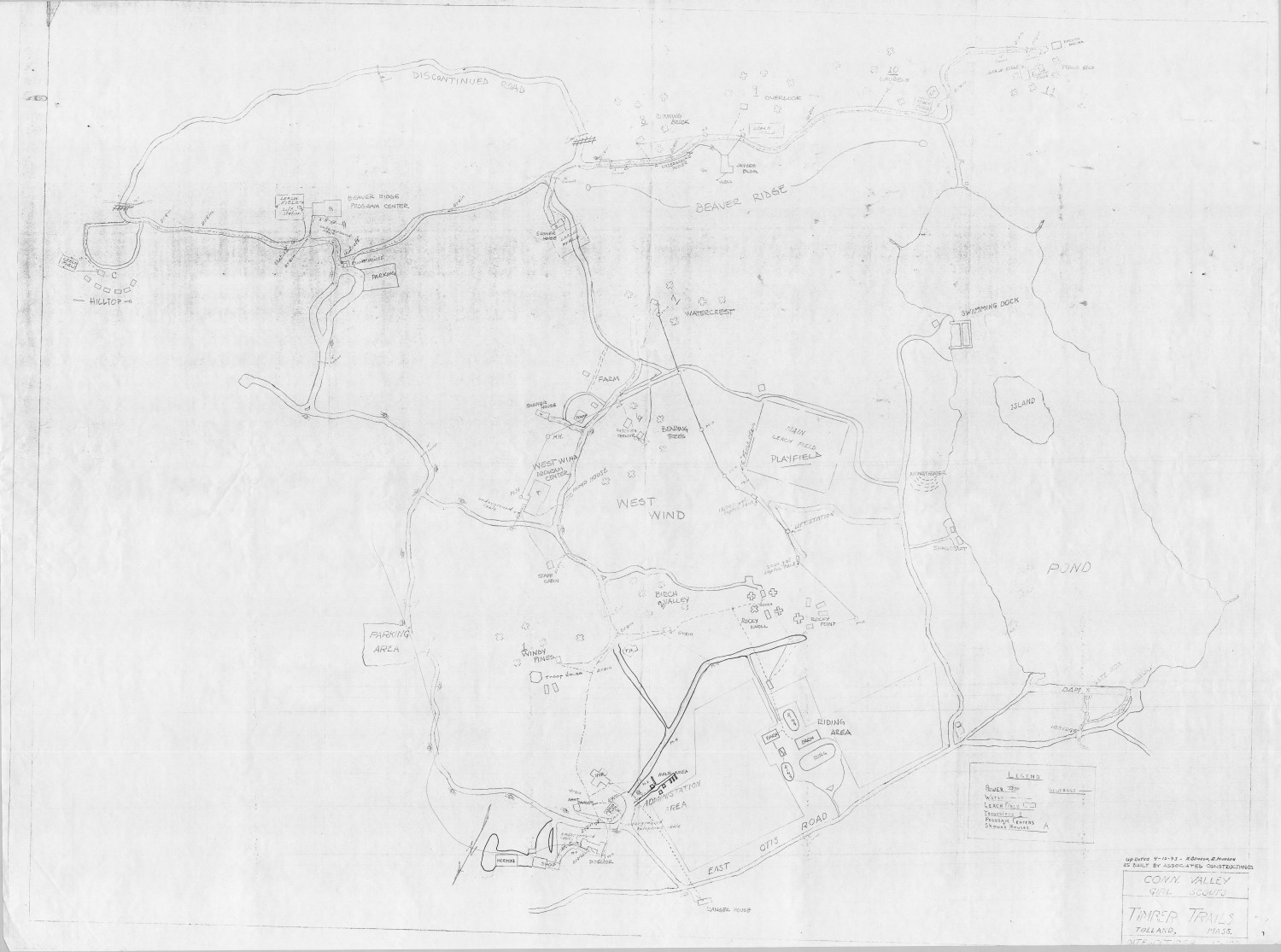 Map CTT – Camp Timber Trails